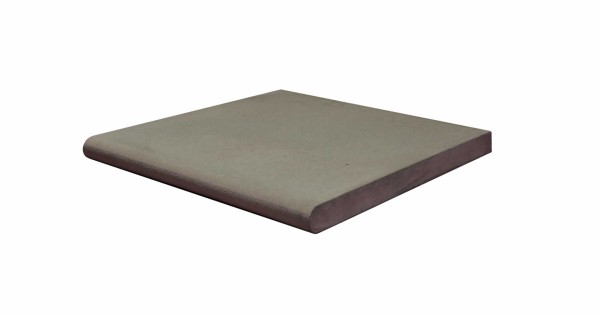 Concrete Bullnose Coping Paver - Sandy 300 x 300mm Natural