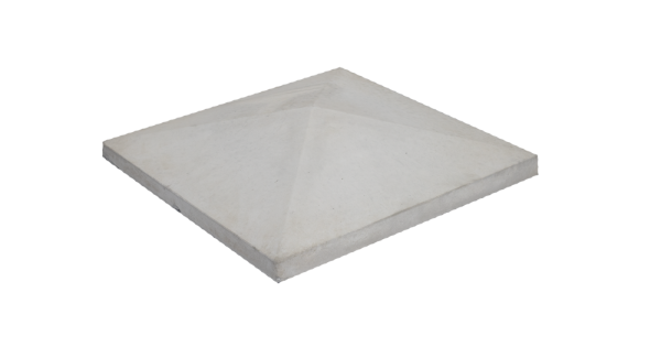 Concrete Pyramid Cap 670mm - Natural