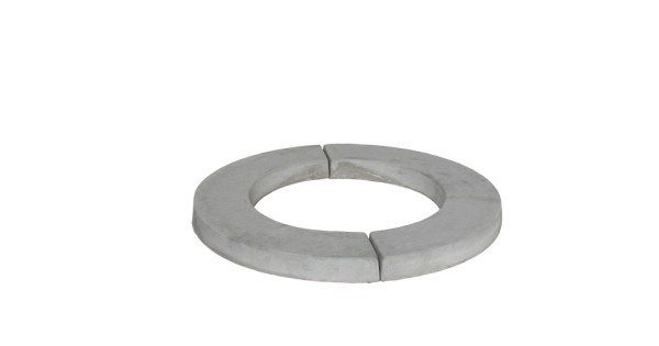 Concrete Tree Ring Half 350mm - Natural